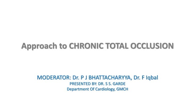 Approach to cto | PPT