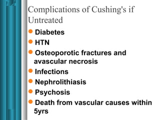 Approach to cushing syndrome dr vidyakar | PPT