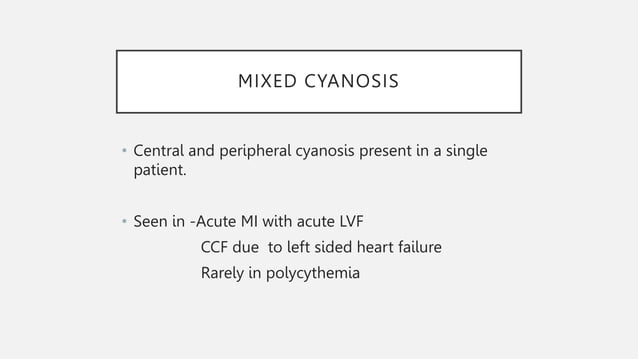 APPROACH TO CYANOSIS .pptx