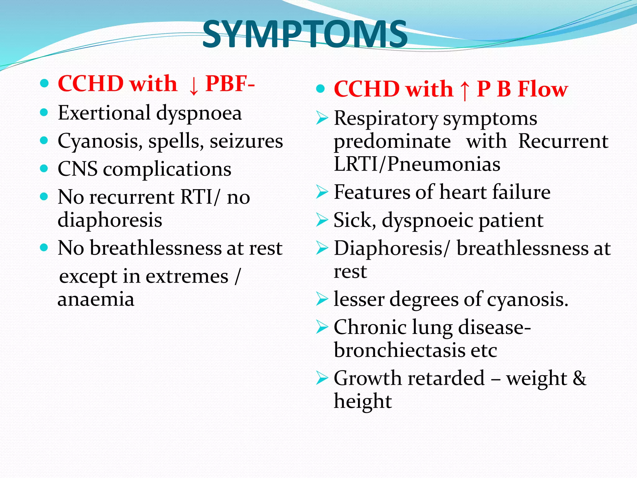 Approach to cyanotic congenital heart diseases | PPTX