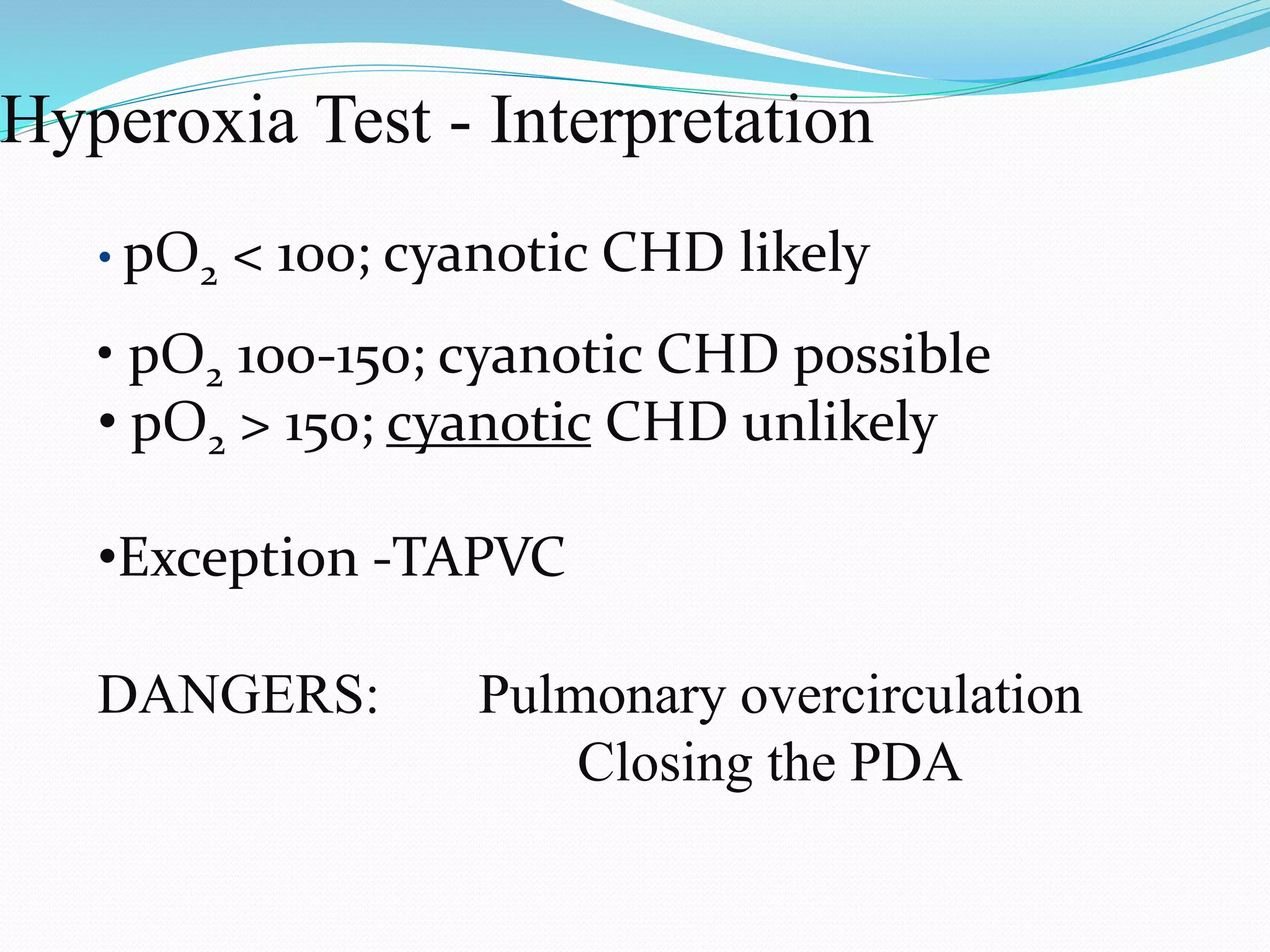 Approach to cyanotic congenital heart diseases | PPTX