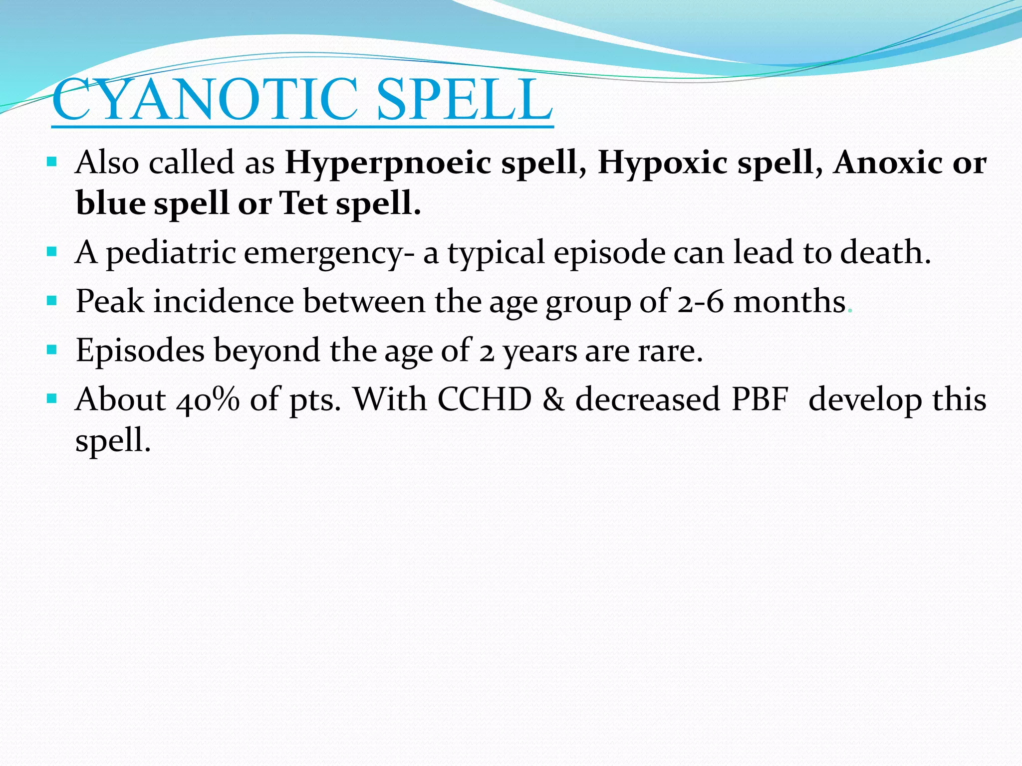 Approach to cyanotic congenital heart diseases | PPTX