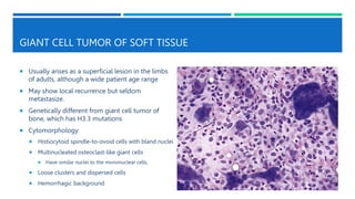 Approach to cytopathology diagnosis of soft tissue tmors.pptx