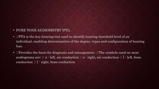 Approach to deafness | PPTX