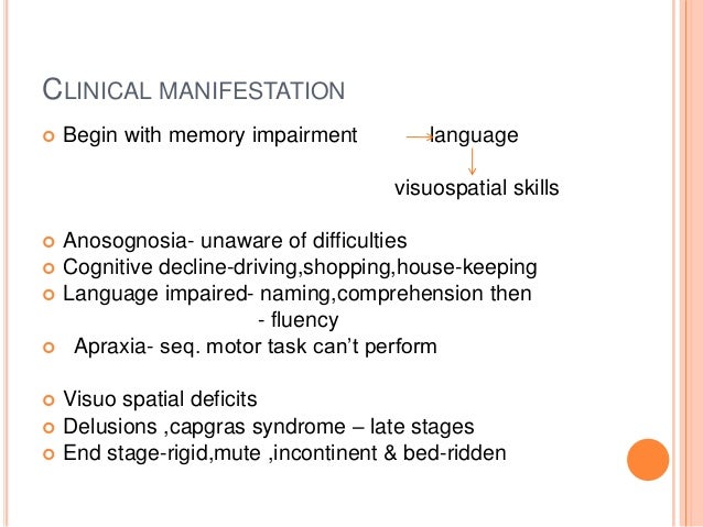 Approach To Dementia Approach To Dementia