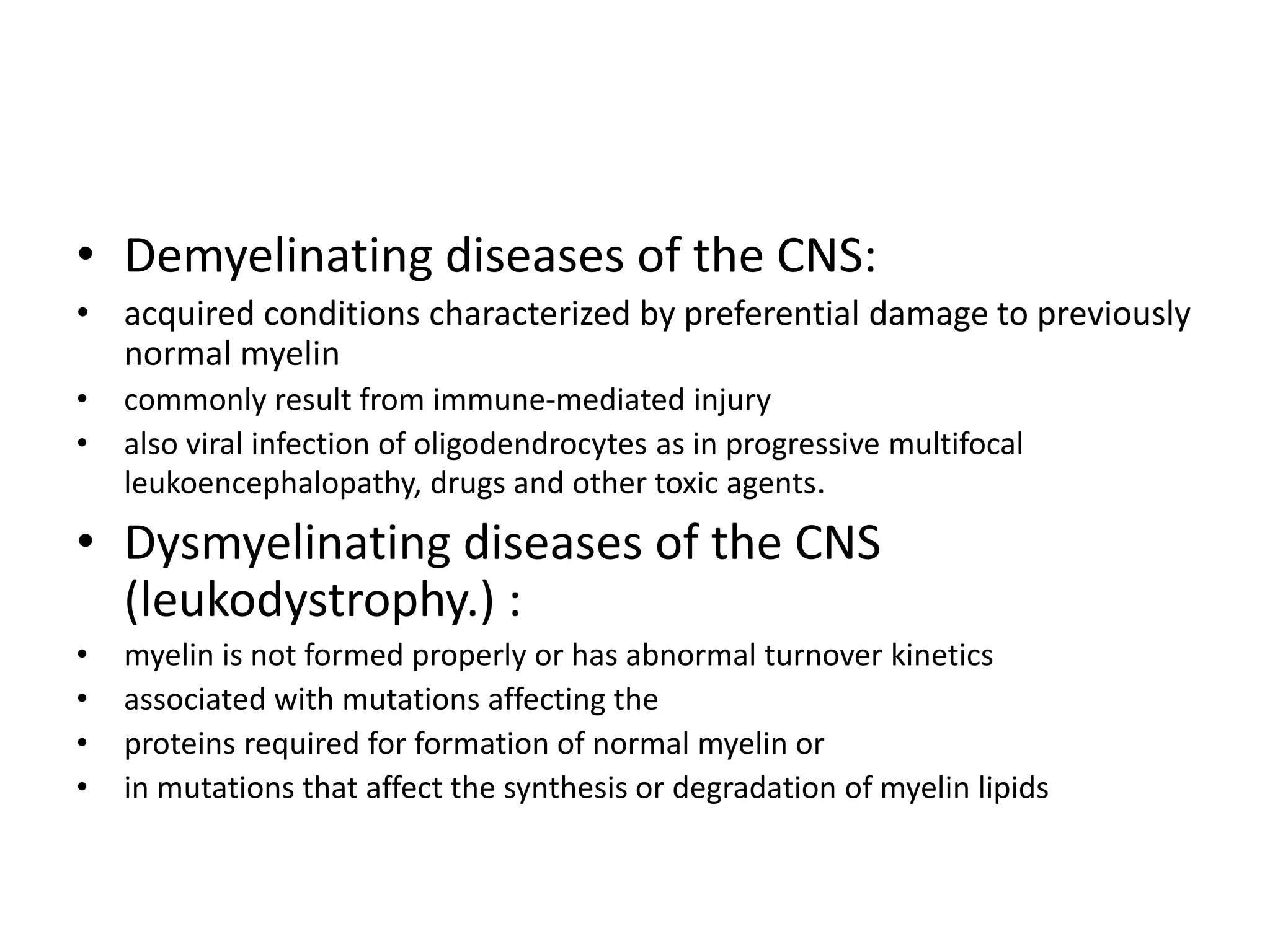 Approach to demyelinating diseases | PPTX