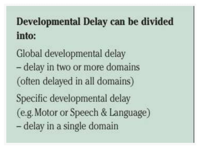 Approach to developmental delay | PPTX | Parenting Babies and Toddlers | Parenting