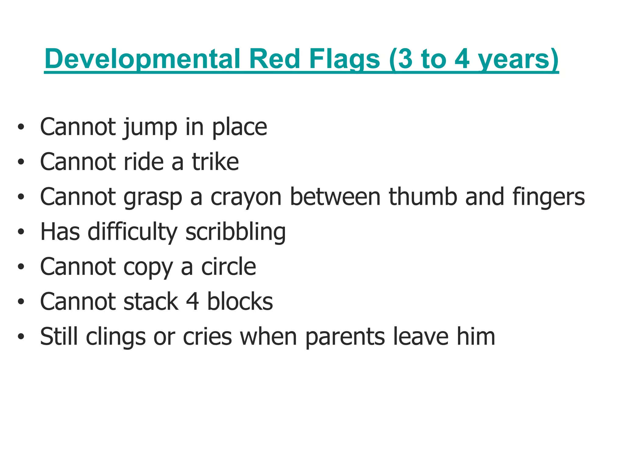 Approach to developmental_delay | PPT