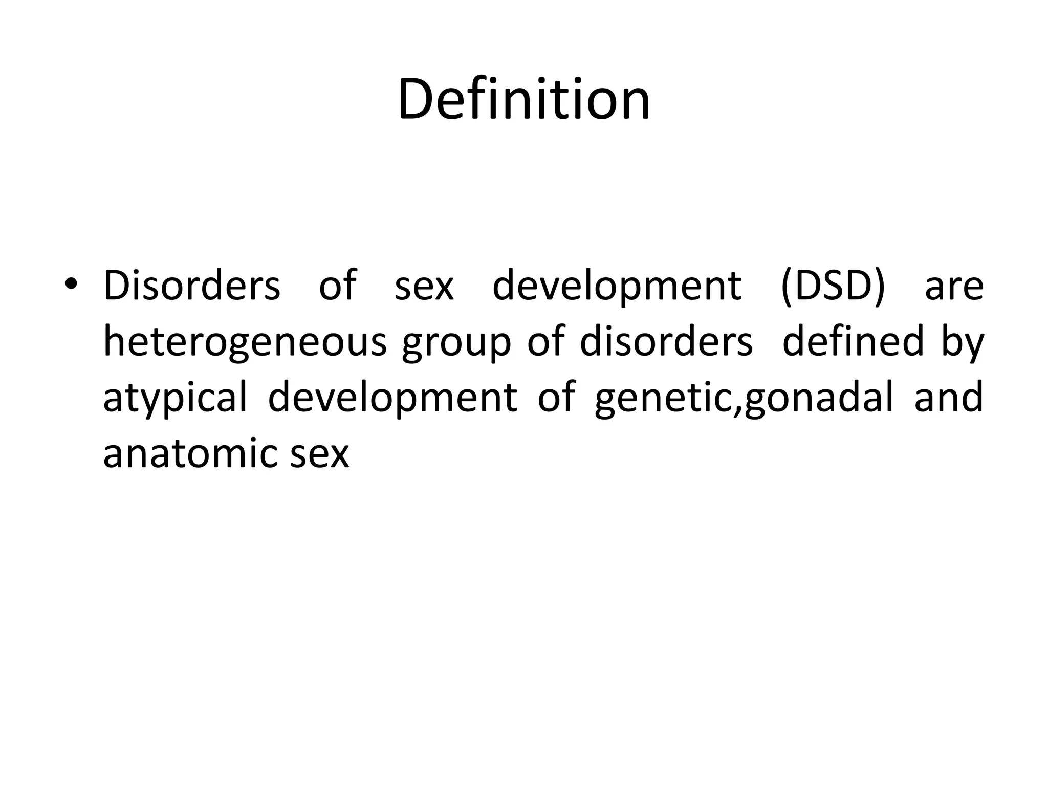 Approach to disodred of sexual development | PPTX