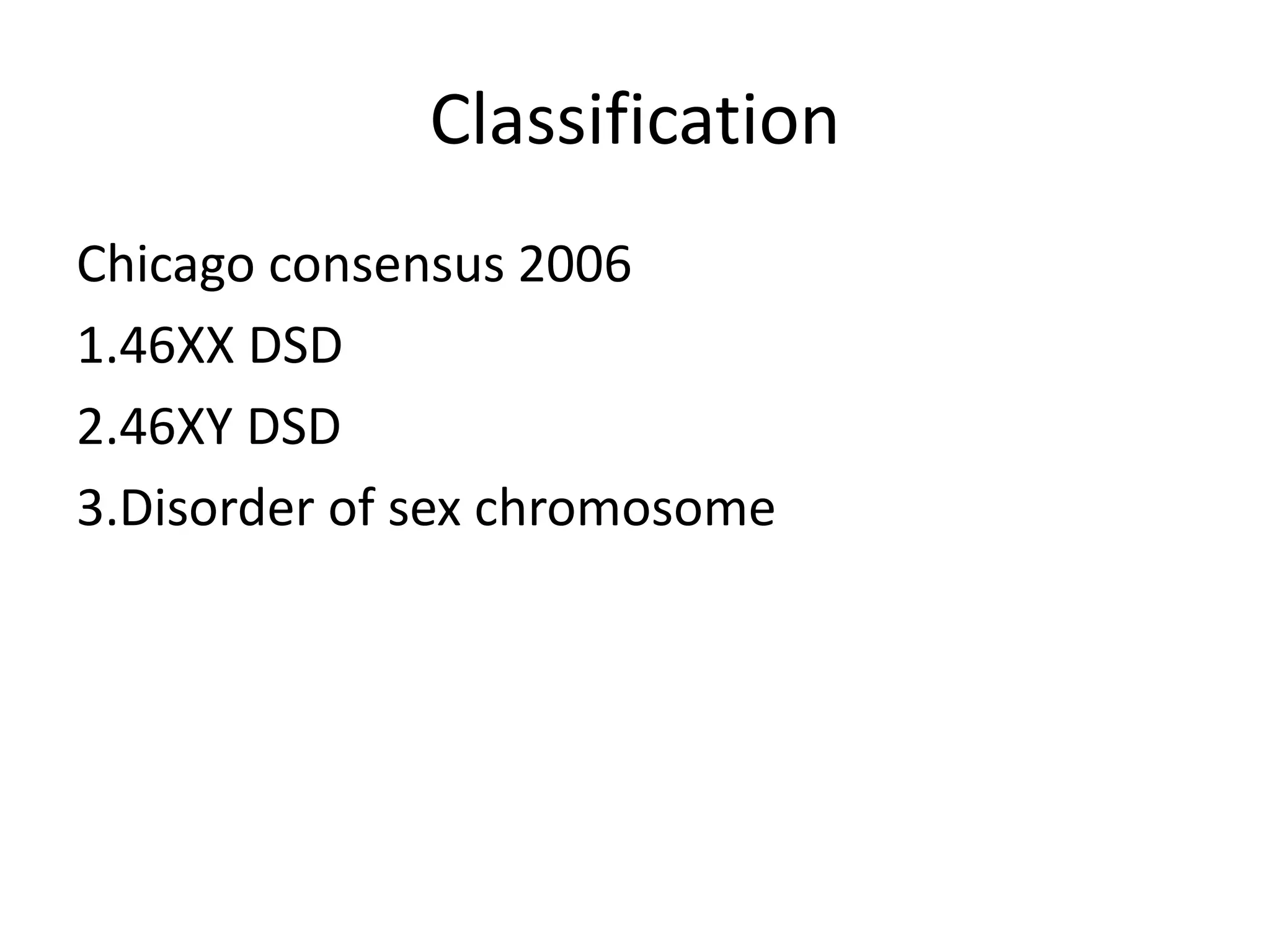 Approach to disodred of sexual development | PPTX