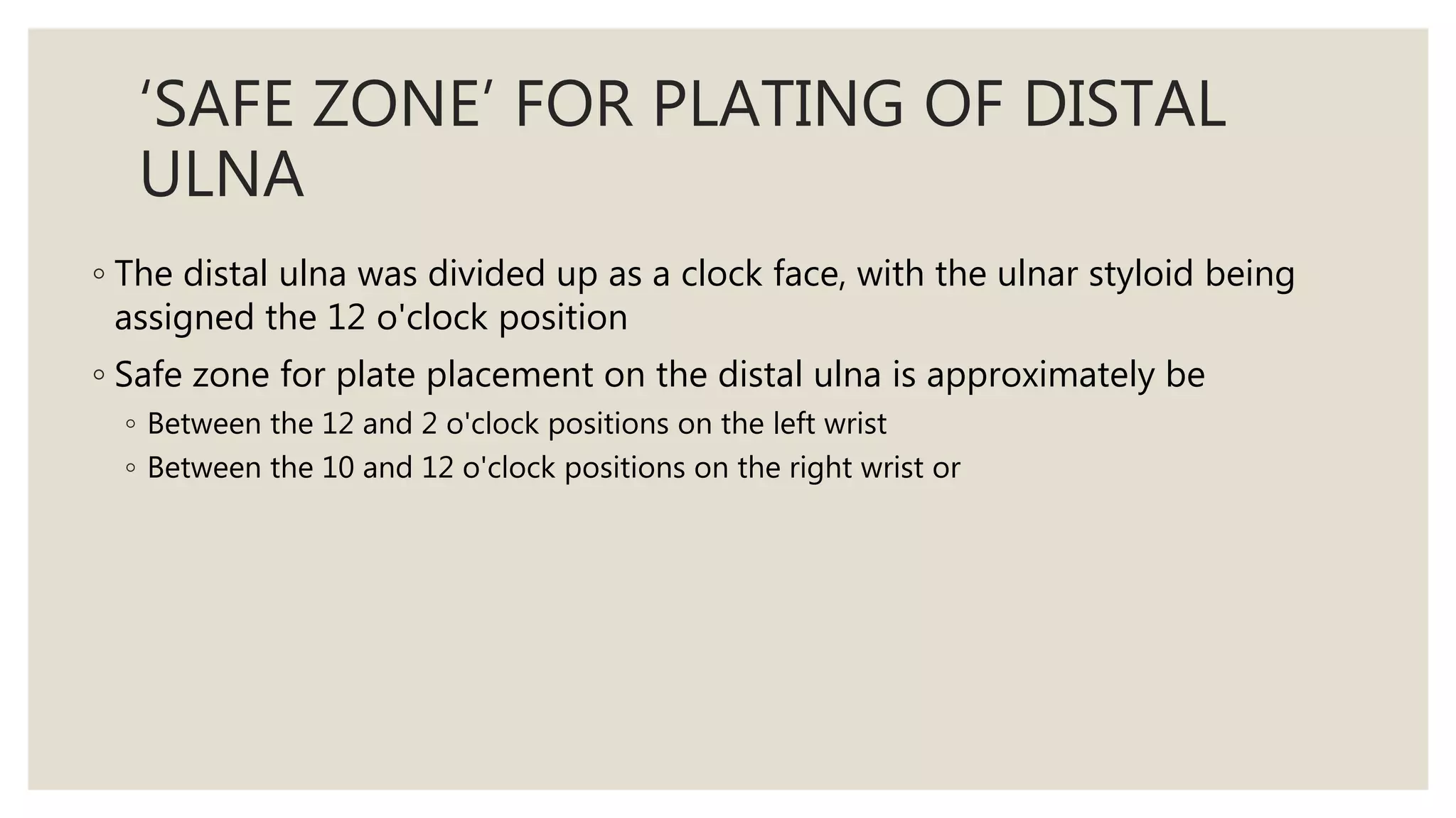 Approach to distal ulna.pptx