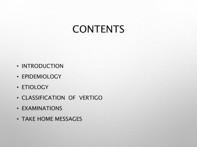 APPROACH TO DIZZINESS by DR. Naushad Alam | PPTX