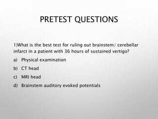 APPROACH TO DIZZINESS by DR. Naushad Alam | PPTX