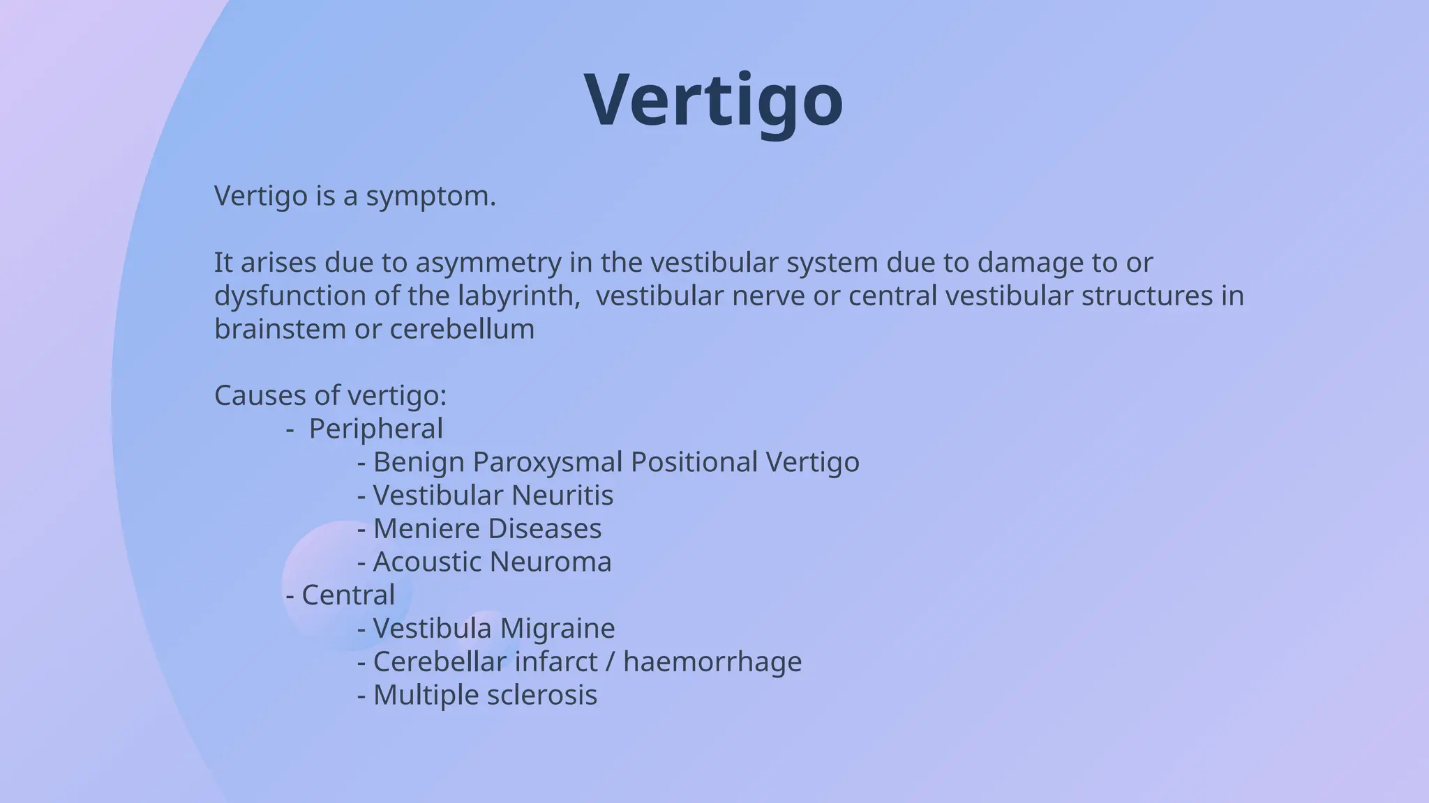 Approach to Dizziness - Dr. Firdaus Shahar.pptx