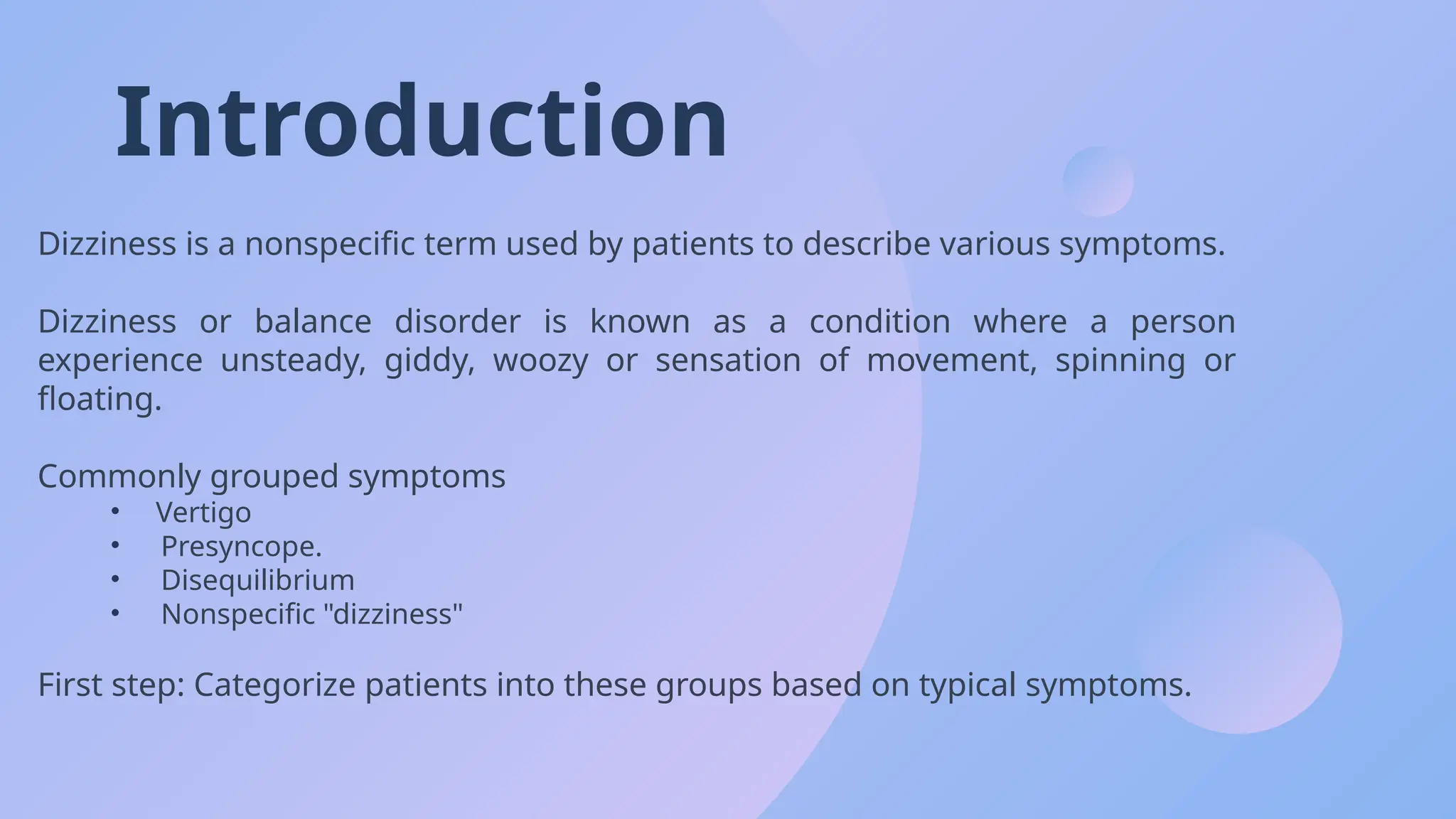 Approach to Dizziness - Dr. Firdaus Shahar.pptx