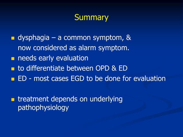 Approach to dysphagia | PPT | Ear, Nose and Throat Conditions ...