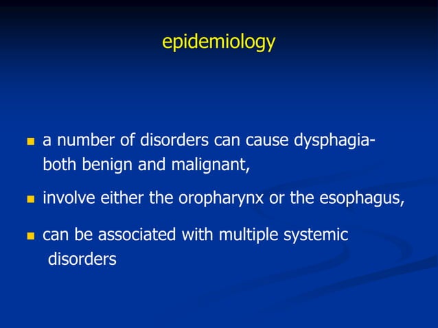 Approach to dysphagia | PPT | Ear, Nose and Throat Conditions ...