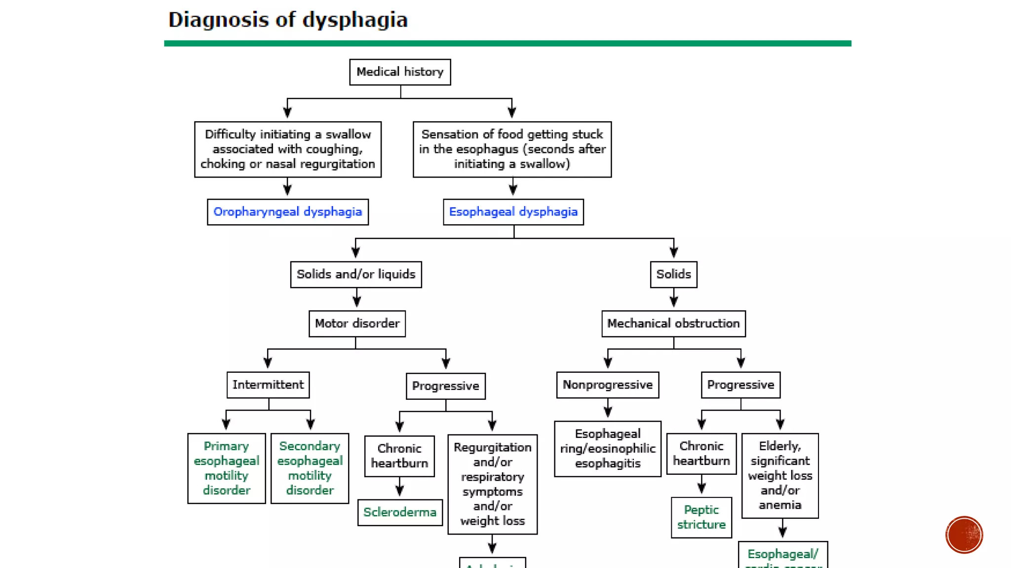 Approach to dysphagia in adults | PPTX