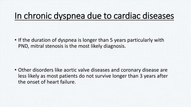 Approach to. . dyspnea.pptx | Lung and Respiratory Health | Diseases ...
