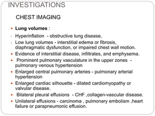 Approach to dyspnea dr bikal | PPTX