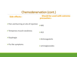 Approach to dystonia | PPTX