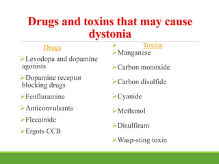 Drugs For Dystonia – Dystonia Treatment – EOXPNU