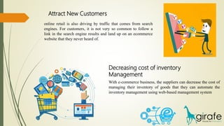 Approach to e commerce | PPTX
