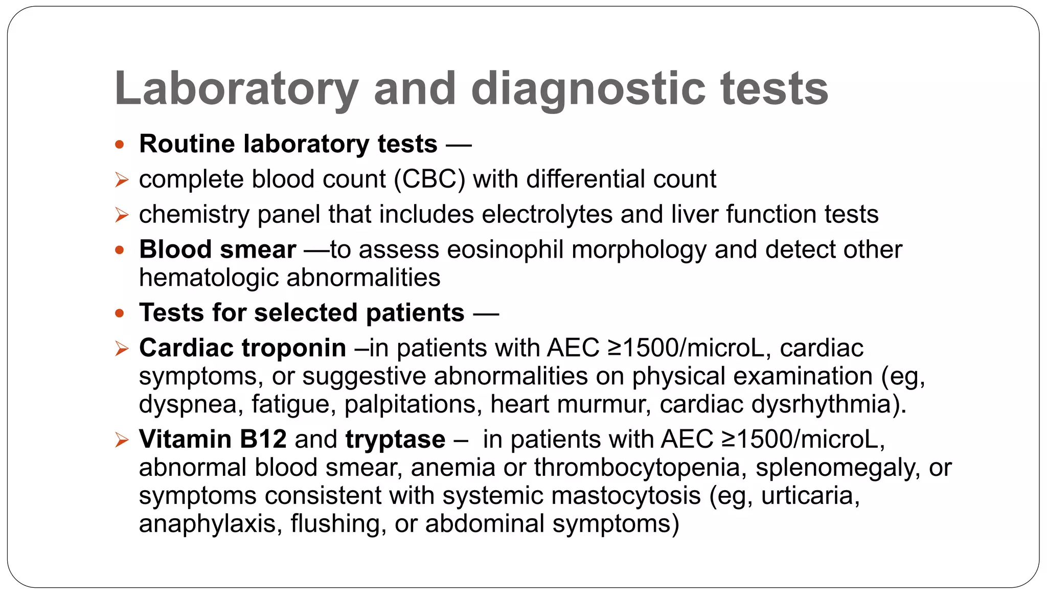 Approach to eosinophilia dr bikal | PPTX