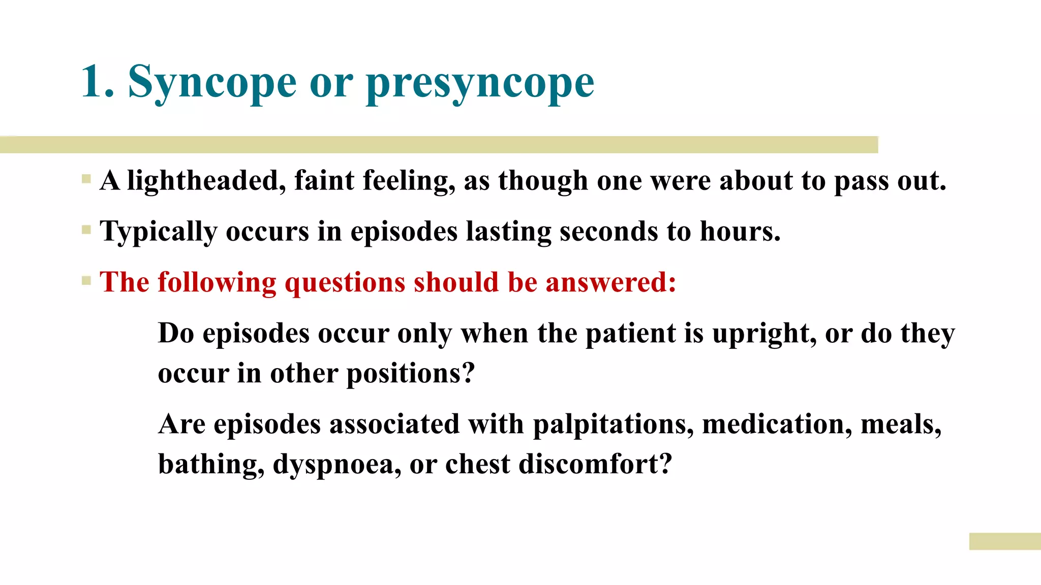 Approach to evaluation and management of acute vertigo | PPTX