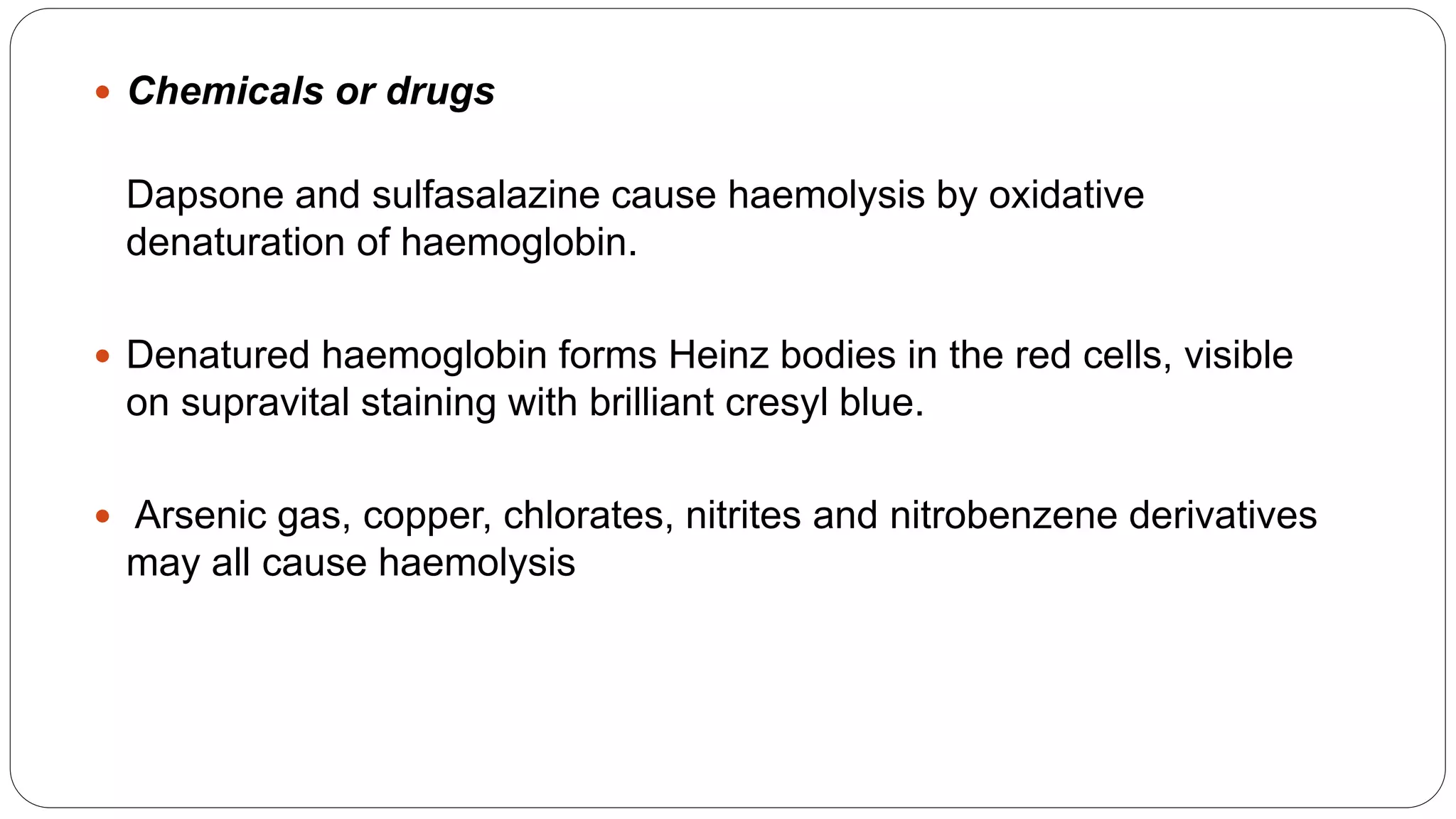 Approach to extracorpuscular hemolysis | PPT