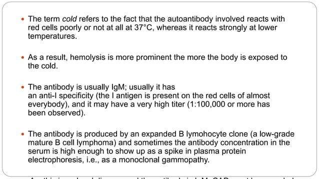 Approach to extracorpuscular hemolysis | PPT
