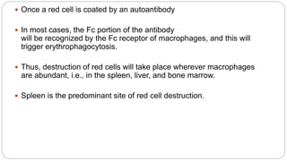 Approach to extracorpuscular hemolysis | PPT