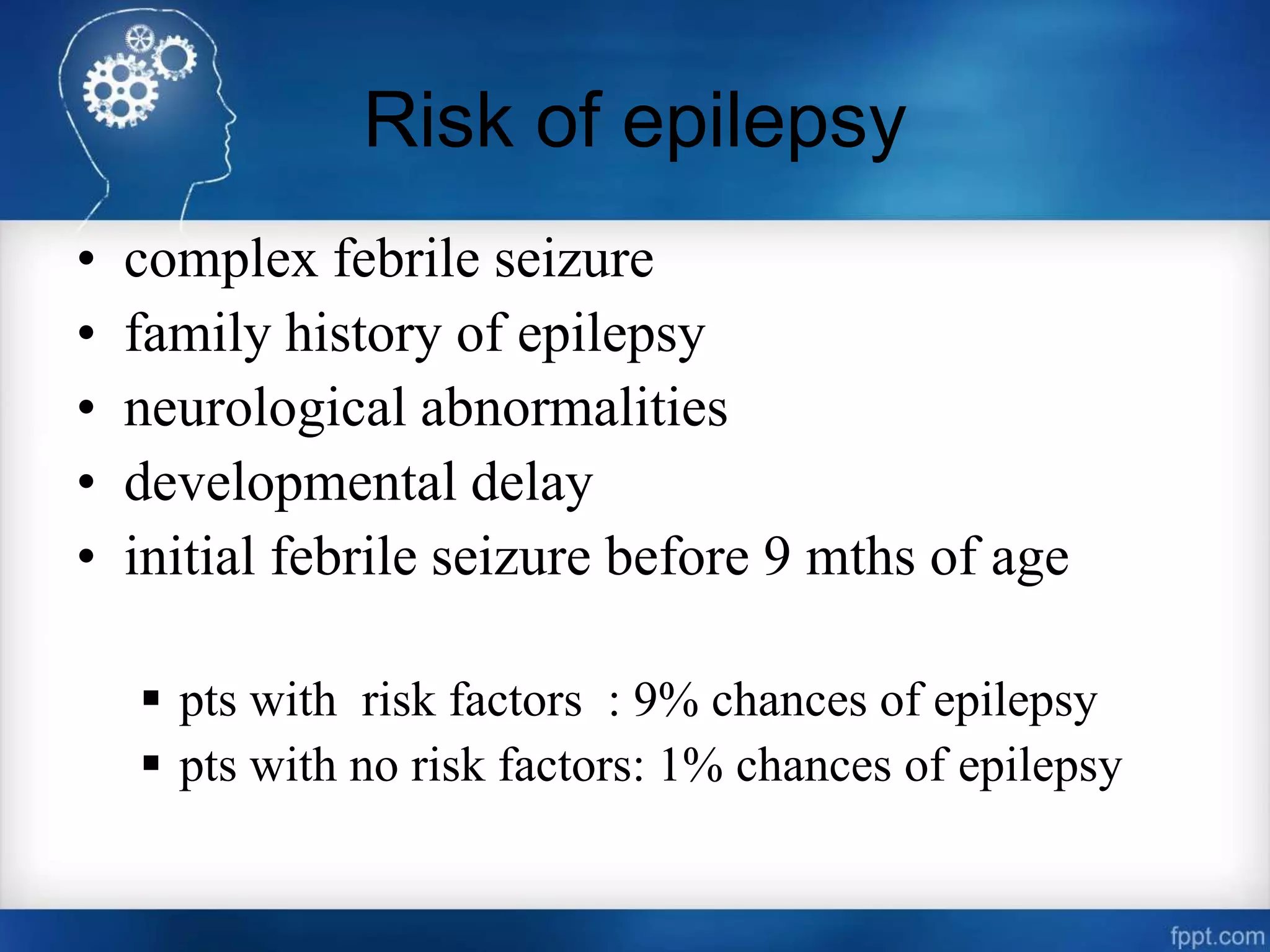 Approach To Febrile Seizure Ppt
