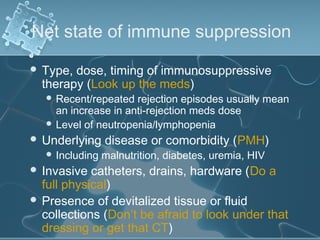 Approach to fever in the transplant patient | PPT