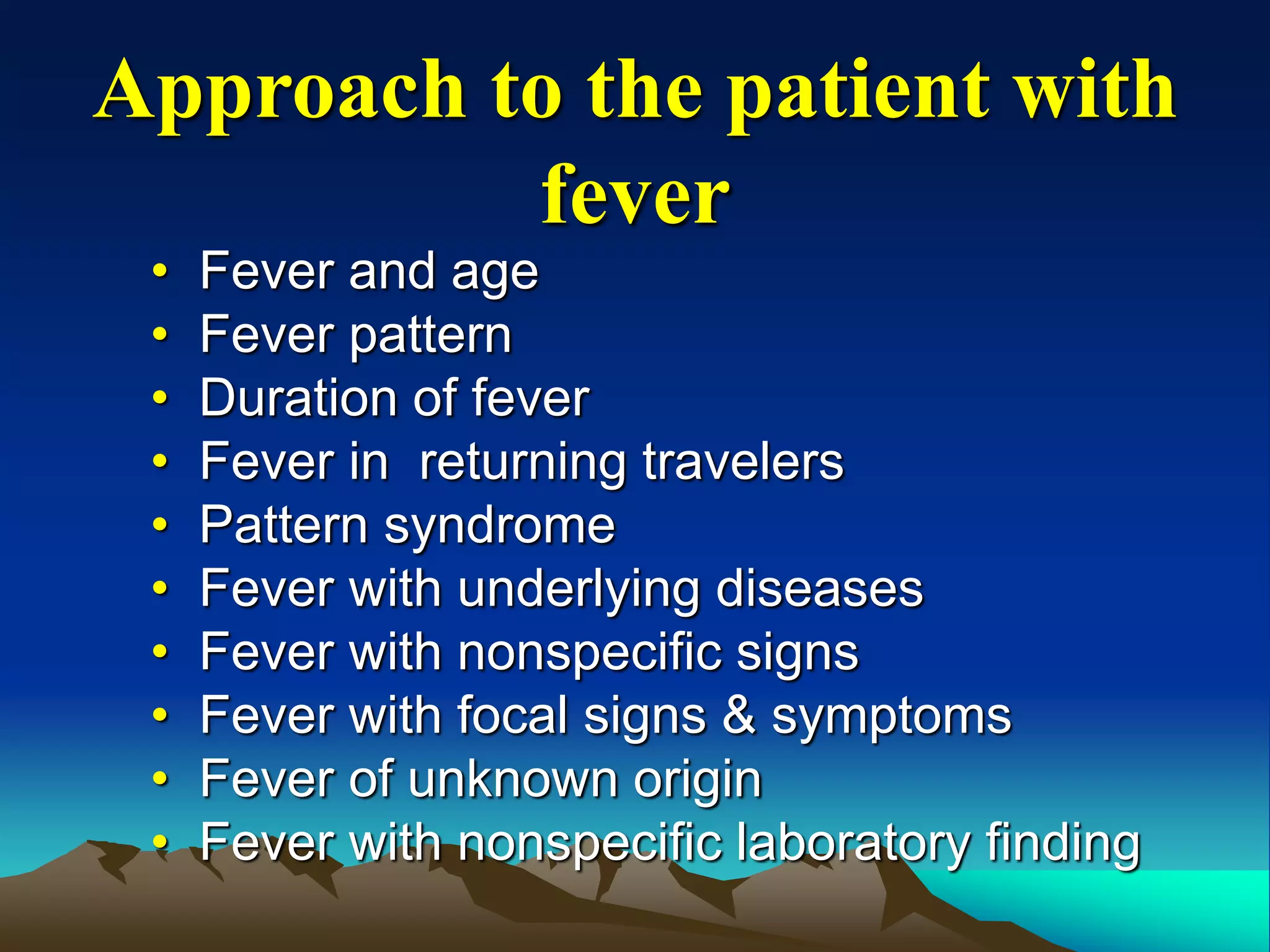approach to fever types and grades.ppt