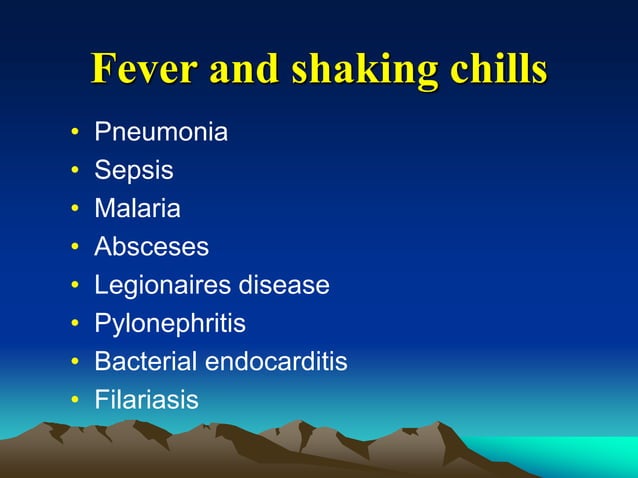 approach to fever types and grades.ppt | Blood Disorders | Diseases and ...