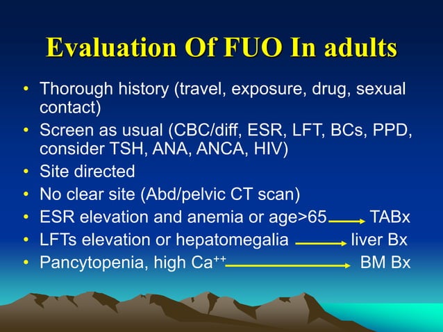 approach to fever types and grades.ppt | Blood Disorders | Diseases and ...
