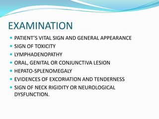 Approach to fever with rashes | PPTX