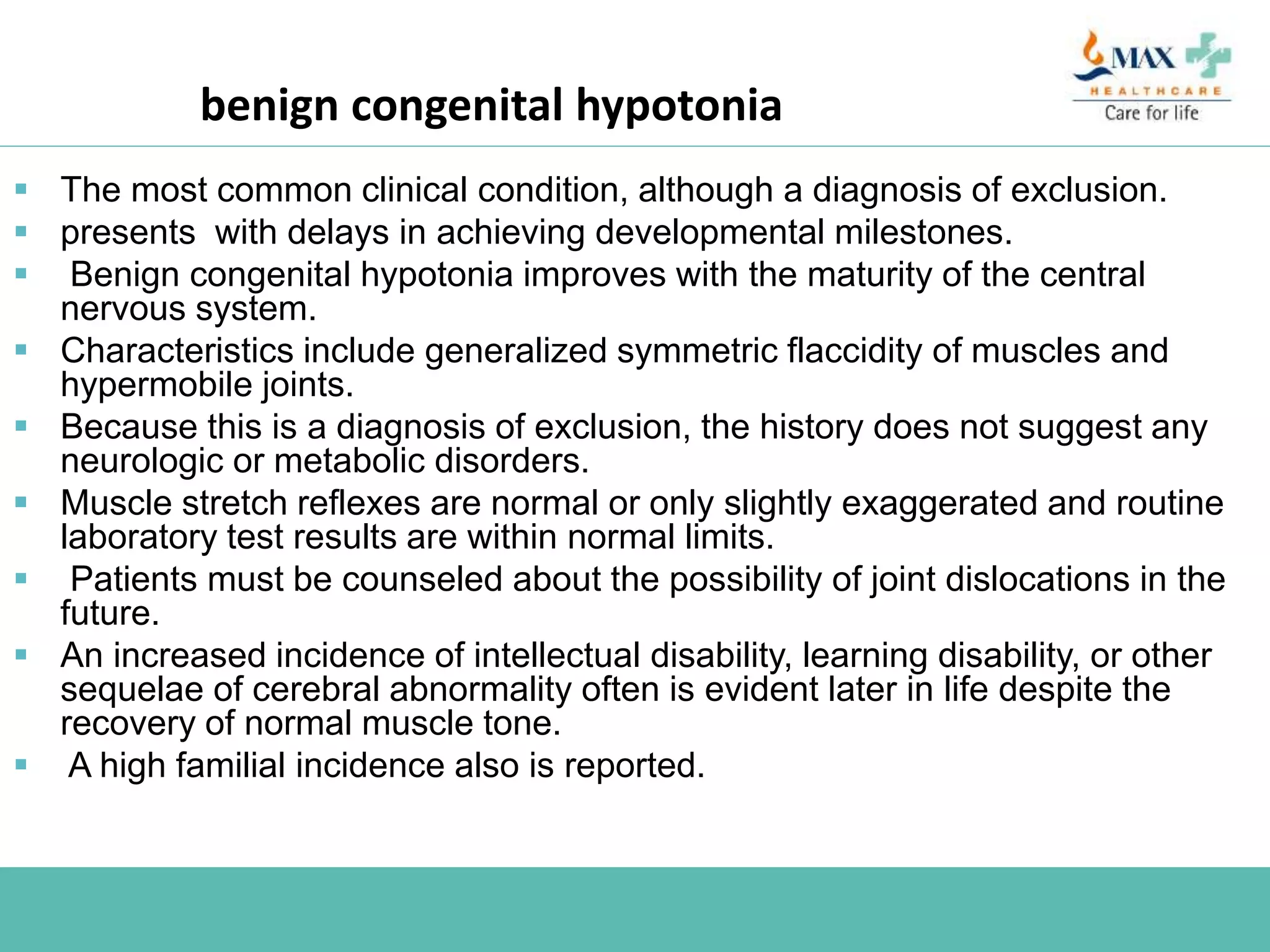 Approach to floppy infant | PPTX