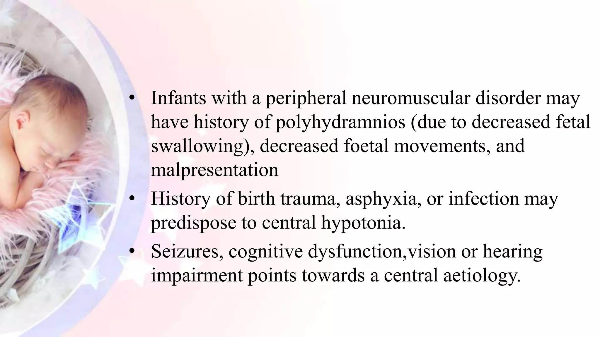 Approach to floppy infant | PPTX