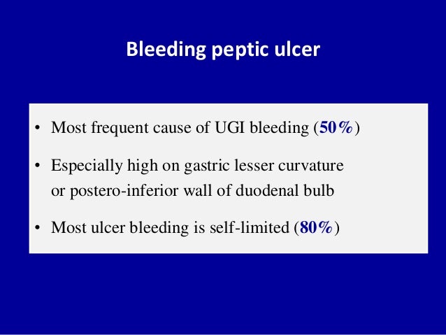 Approach to gastrointestinal bleeding