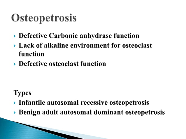 Approach to generalised increased bone density | PPTX | Bone and Joint ...