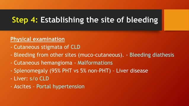 Approach to GI Bleeding in Children | PPTX | Digestive Disorders ...