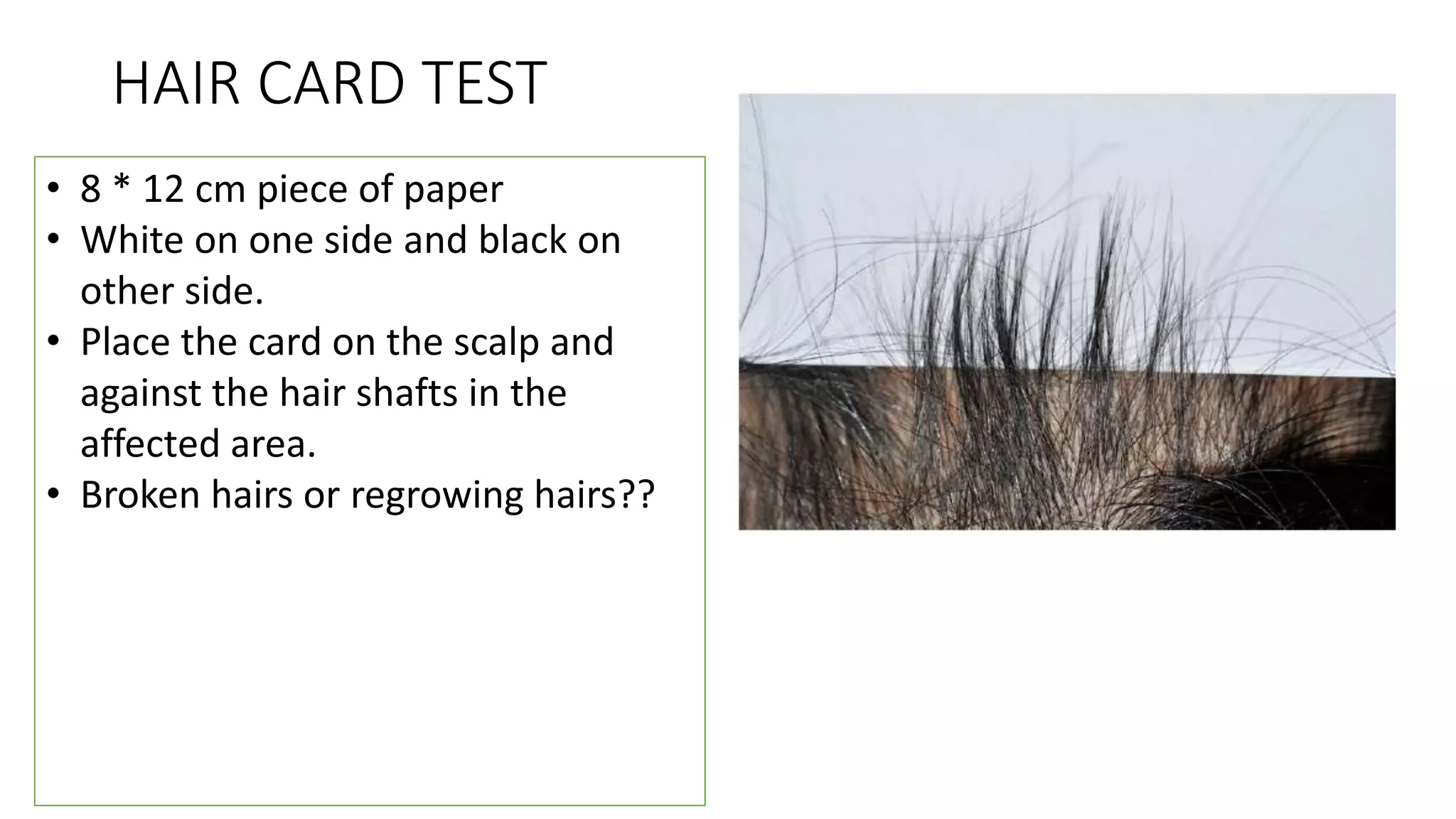 Approach to hair shaft disorders | PPTX