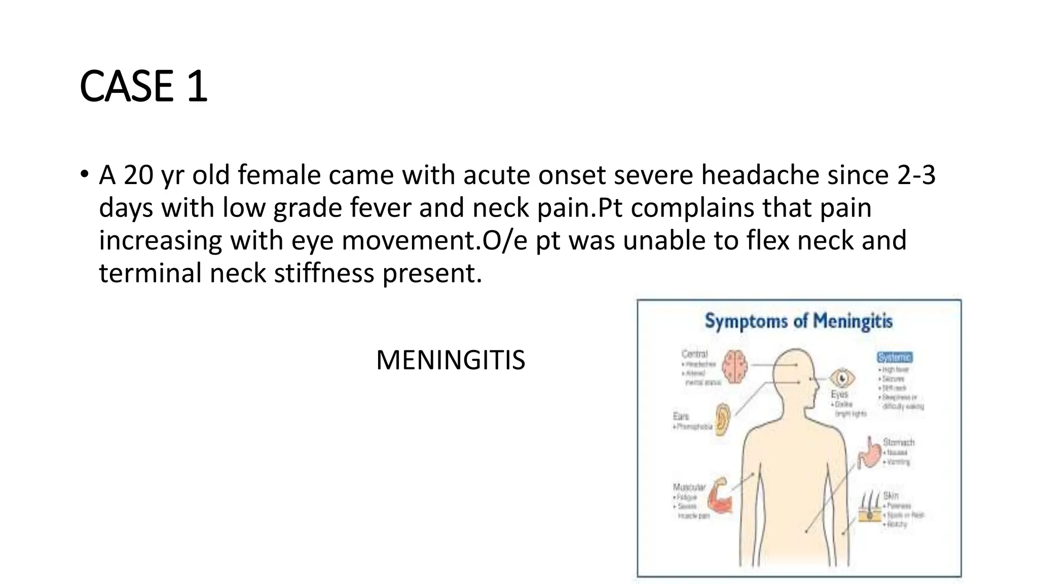 APPROACH TO HEADACHE powerpoint presentation | PPTX
