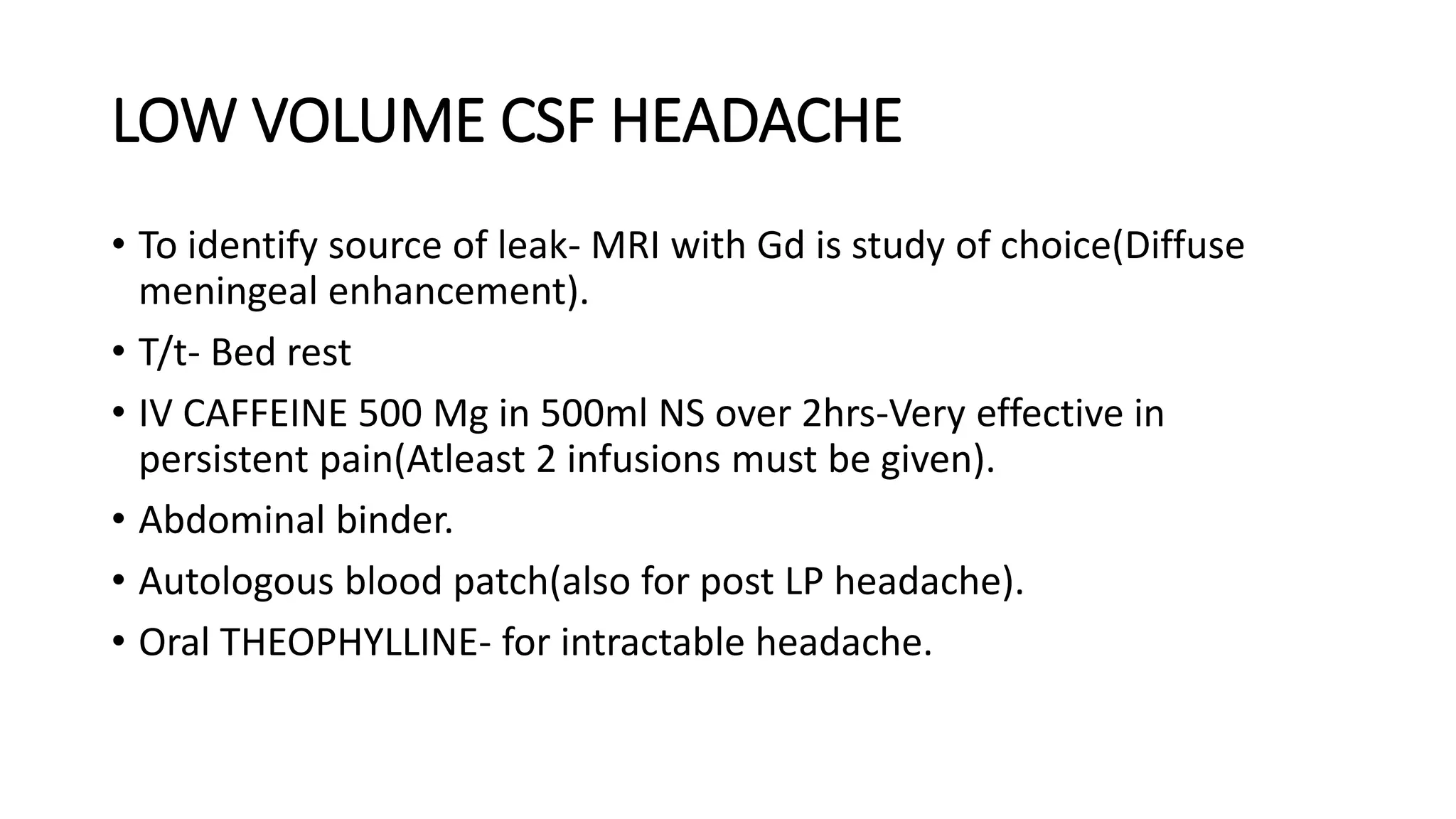 APPROACH TO HEADACHE powerpoint presentation | PPTX