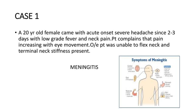 APPROACH TO HEADACHE powerpoint presentation | PPTX