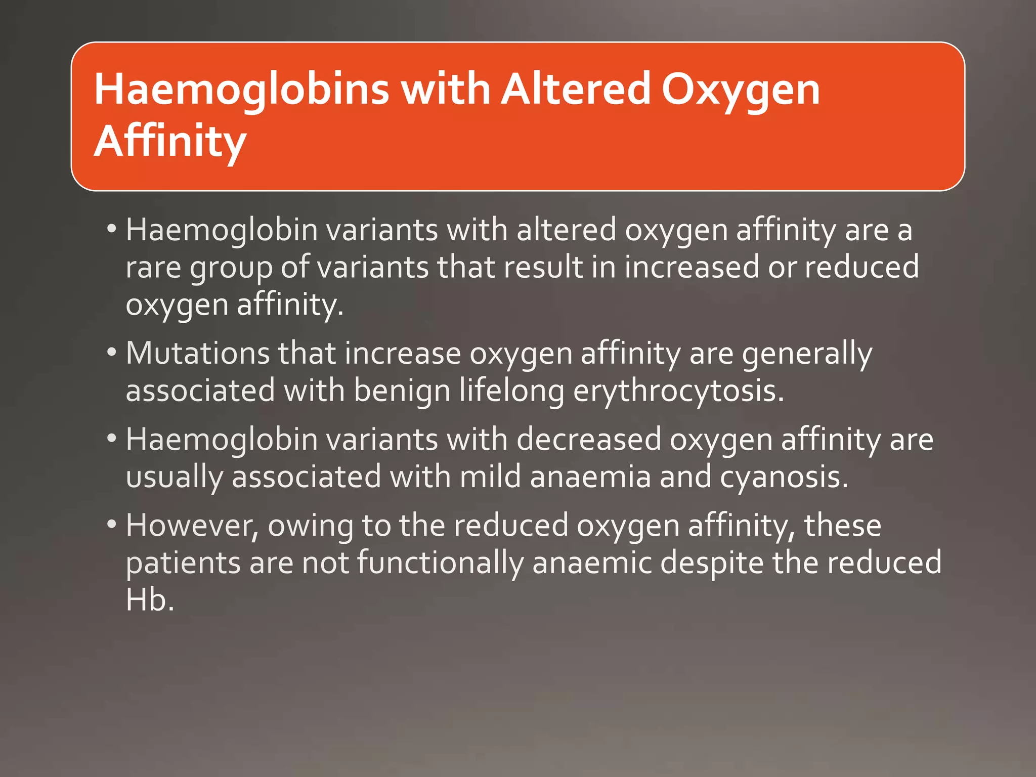 Hemoglobinopathies - Lab diagnosis | PPTX