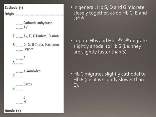 Hemoglobinopathies - Lab diagnosis | PPTX