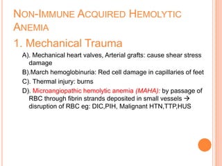 Diagnostic Approach to hemolytic anemia | PPTX